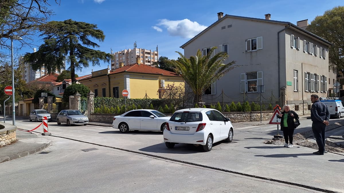 KAOS NA PULSKOJ VERUDI Postavljanje optičkih kablova zakompliciralo ...