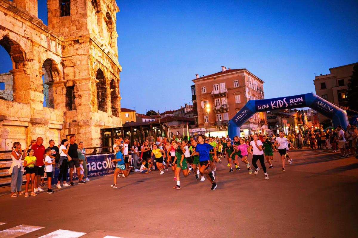 Održane dječje utrke u sklopu 7. Pula Marathona - Istra24