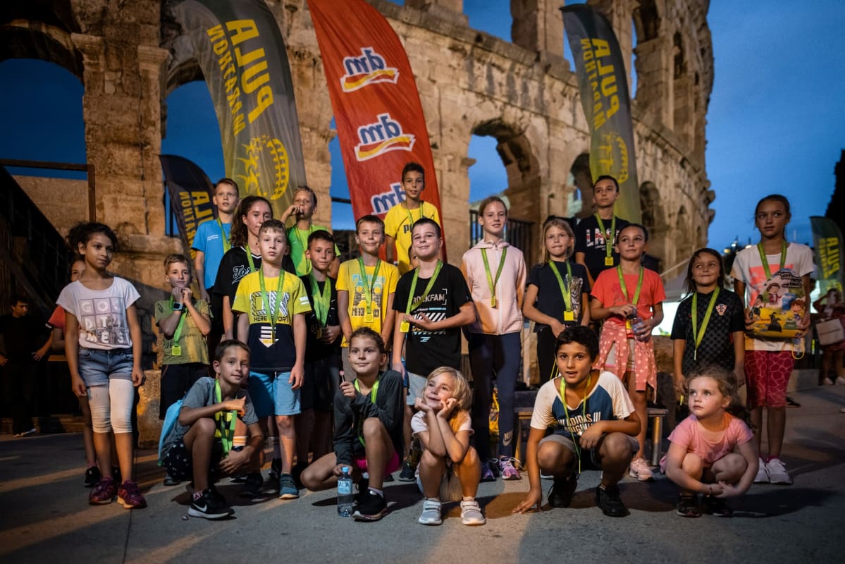 Održane dječje utrke u sklopu sportske manifestacije 4. Pula Marathon ...