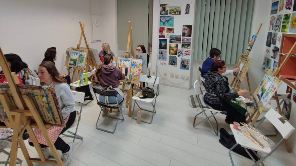 Motovunska galerija "Pet kula": Otvorenje skupne izložbe polaznika ...