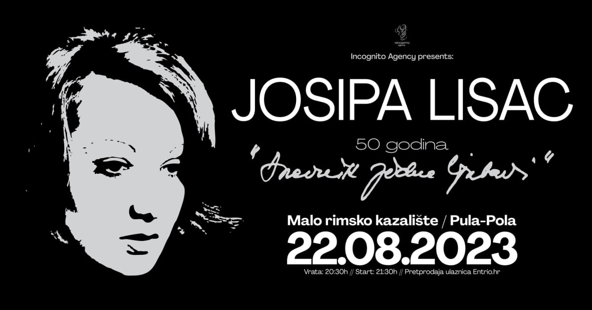 Diva Josipa Lisac 50 godina legendarnog albuma "Dnevnik jedne ljubavi" slavi u Puli! - Istra24