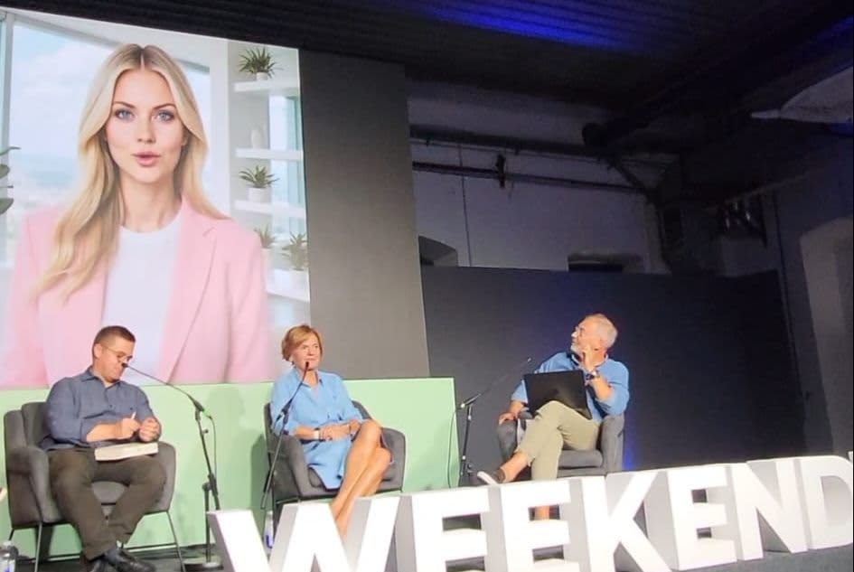 Prva hrvatska AI influencerica Laura Ris progovorila na Weekend Media ...