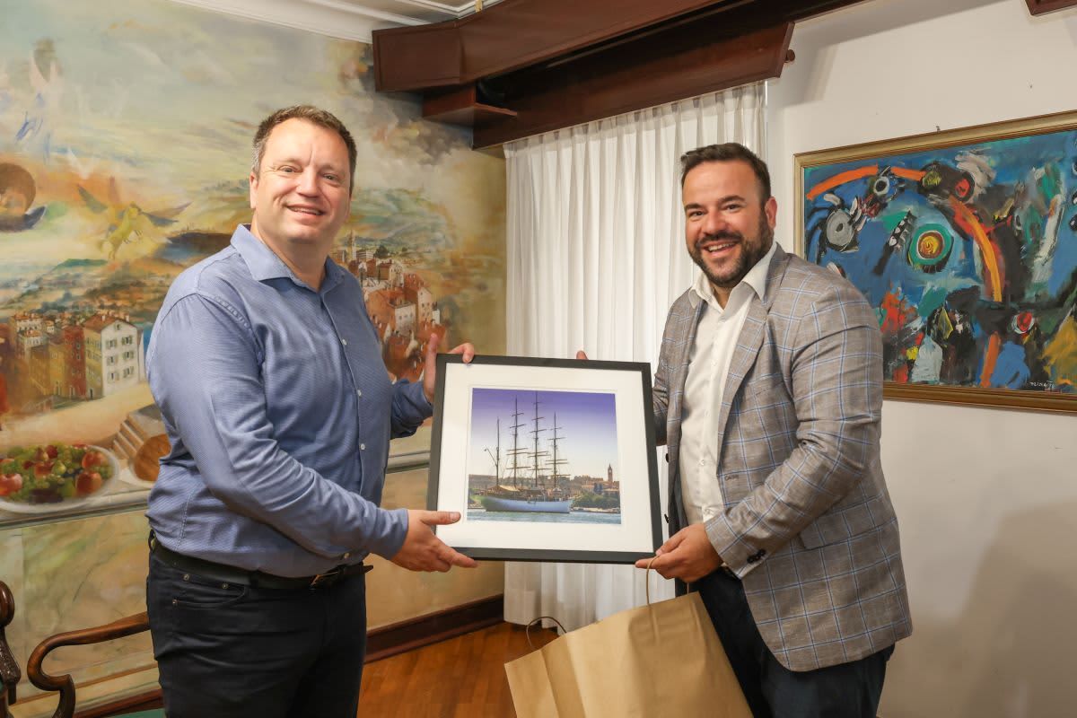 Prijem za dr. Andreja Angelinija novog ravnatelja Opće bolnice Pula ...