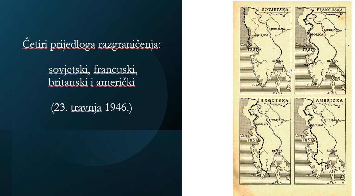 Pogledajte kako su granice Istre krojili Sovjeti, Amerikanci, Francuzi ...