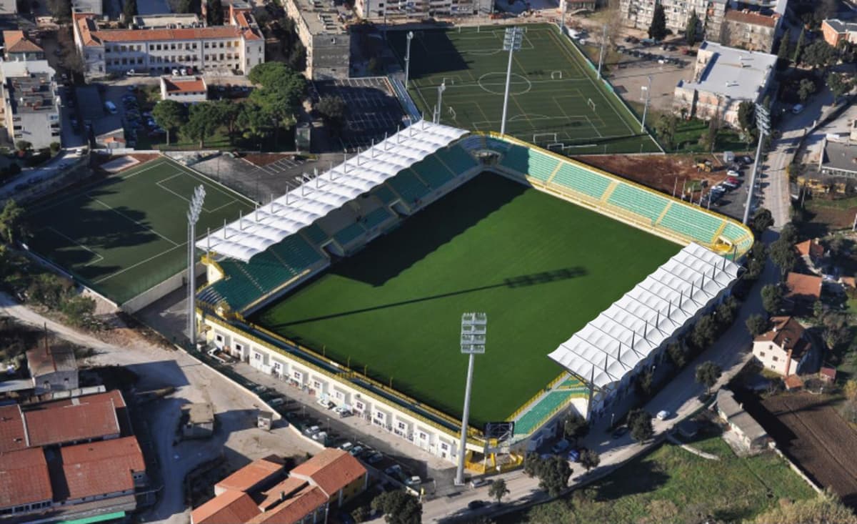 PULA: Gotov projekt krovišta istočne tribine Stadiona Aldo Drosina ...