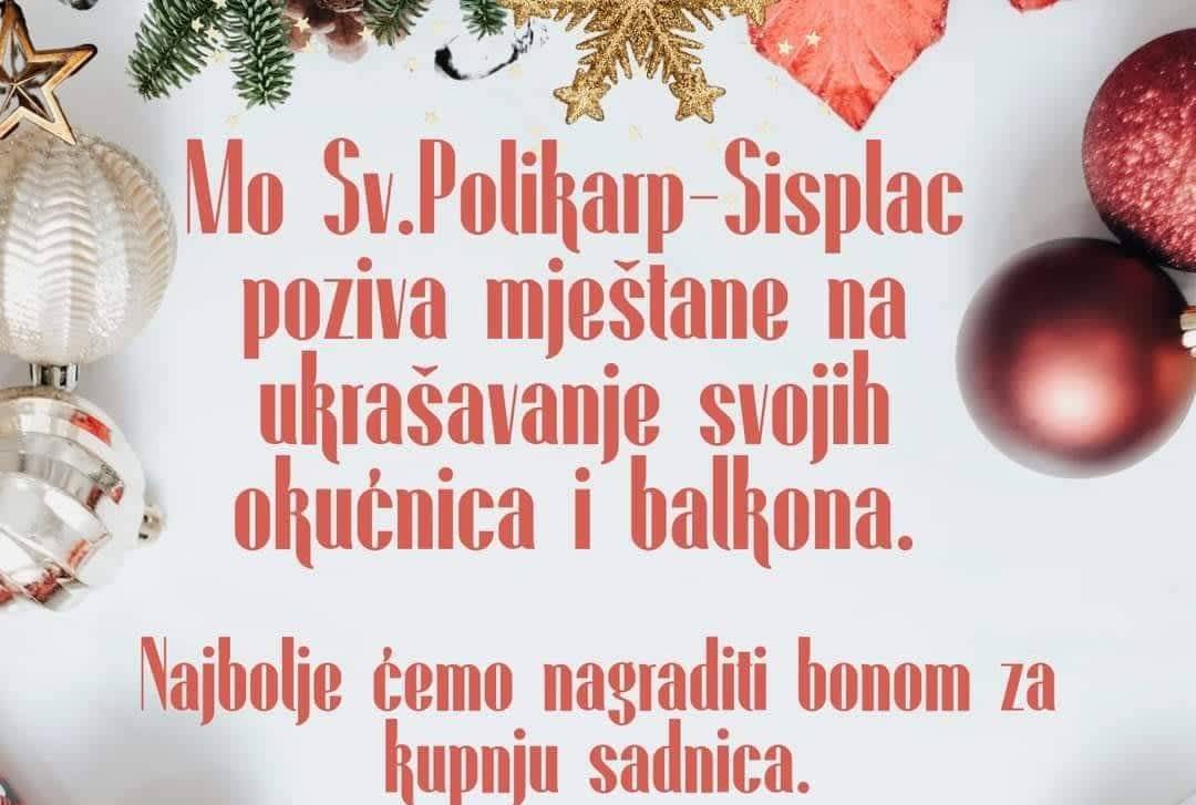 Sv. Polikarp - Sisplac: Bira se najljepša okućnica ili balkon - Istra24