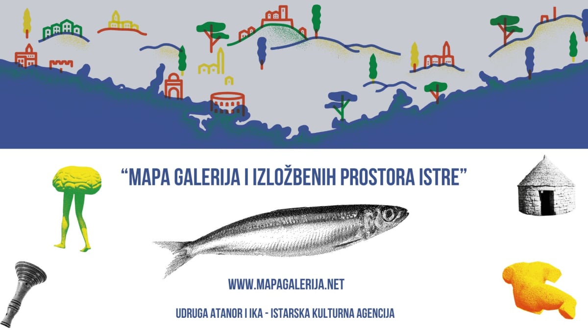 “Mapa galerija i izložbenih prostora Istre” postavljena je na digitalnu ...