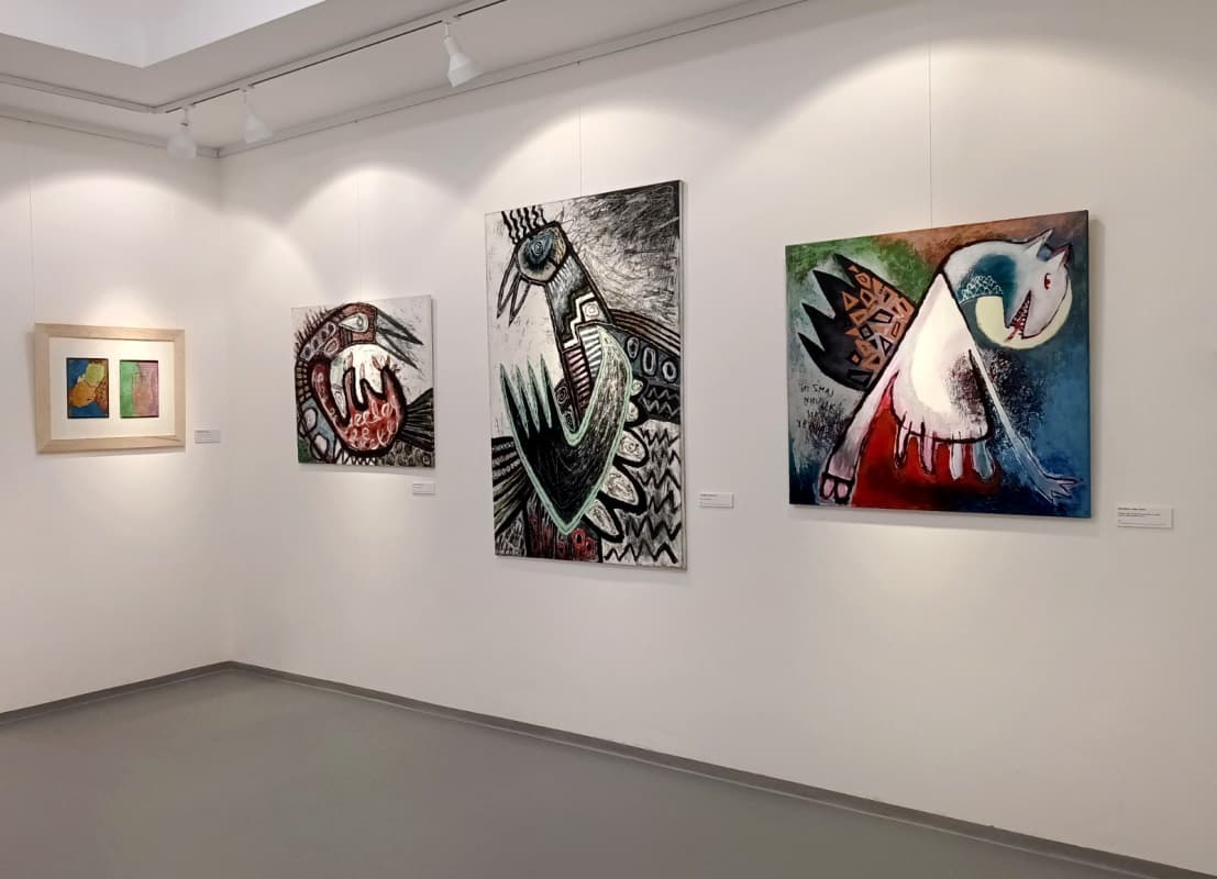 Elvis Berton i Darko Brajković u Galeriji Muzeja naivne i marginalne ...