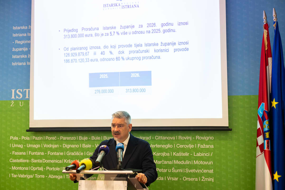 Župan Boris Miletić predstavio prijedlog proračuna za 2026. godinu ...