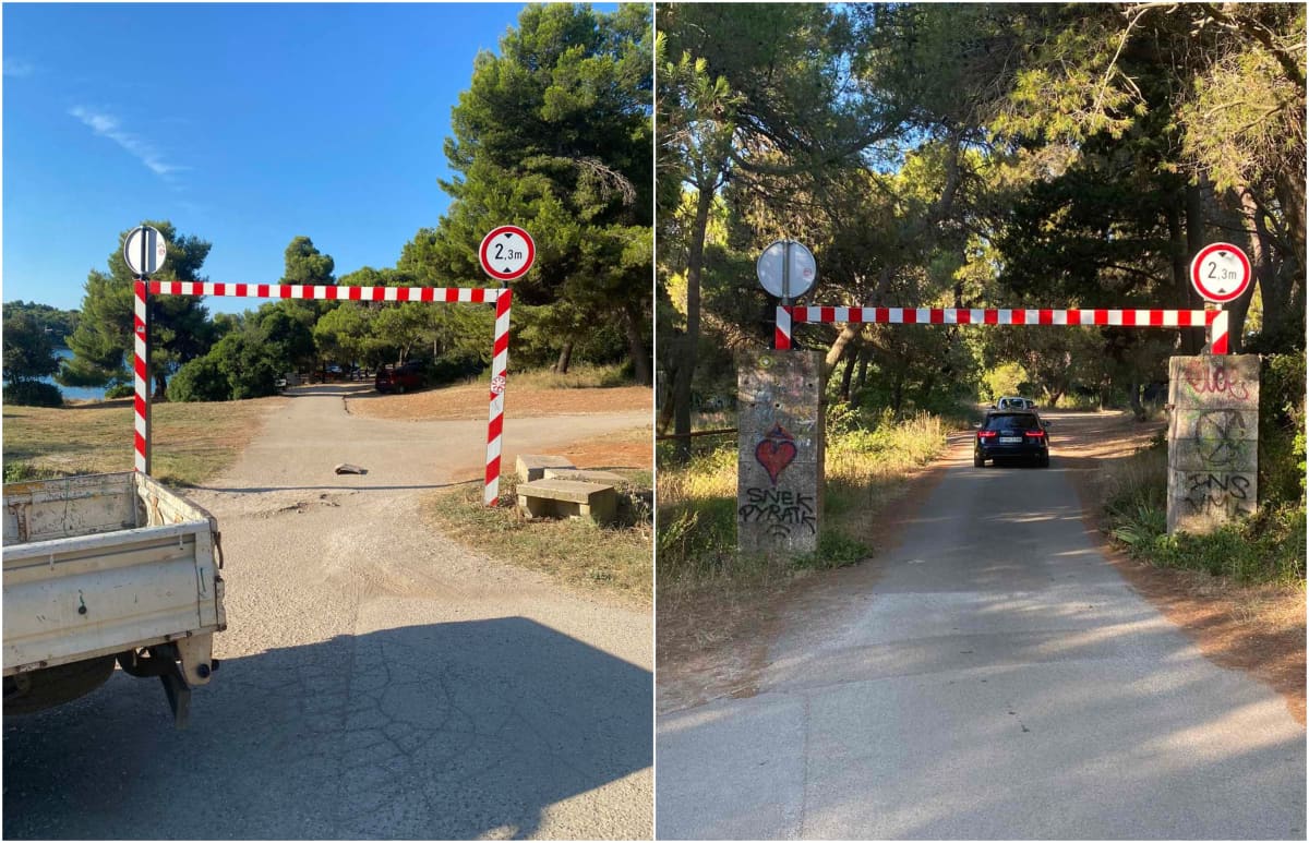 UVOĐENJE REDA Kamperima onemogućen ulazak prema Galebovim stijenama ...