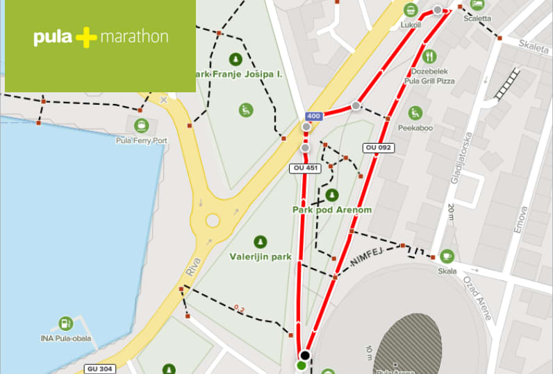 Posebna regulacija prometa za vrijeme sportske manifestacije 4. Pula ...