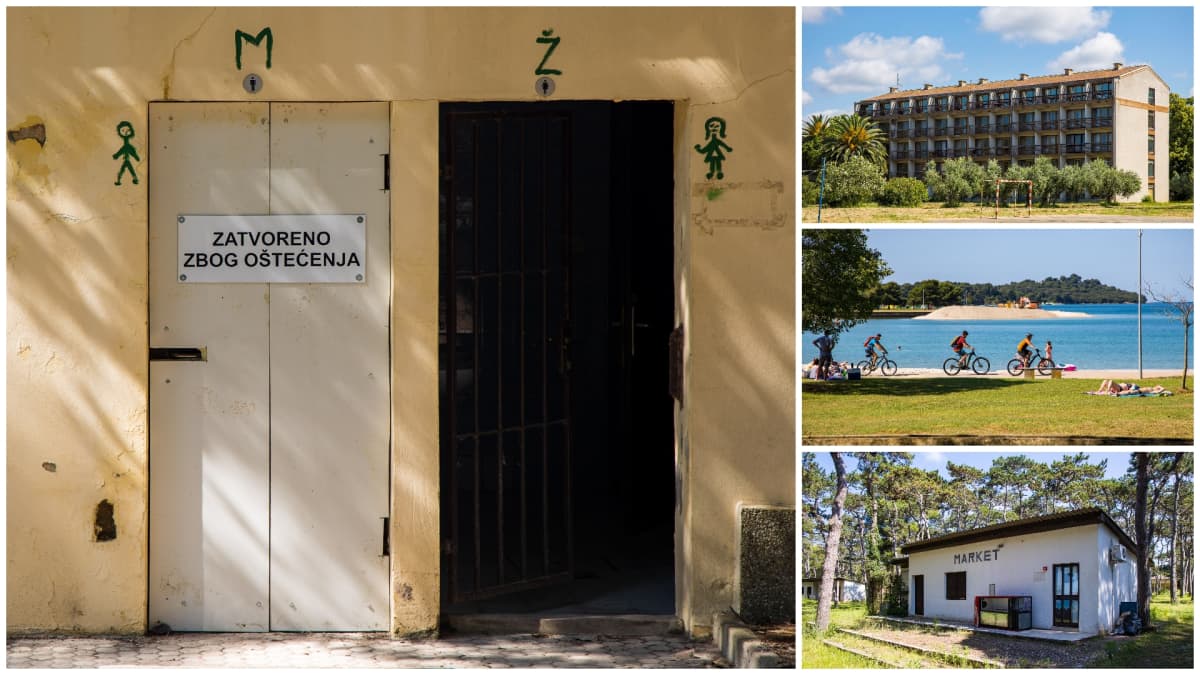 (FOTO) Policijsko odmaralište u Valbandonu stigle su godine. Nekadašnji ...