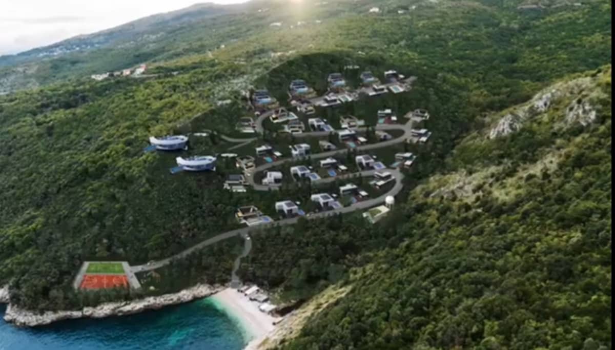 VIDEO SIMULACIJA OSPORAVANOG PROJEKTA Pogledajte vile i heliodrome u ...