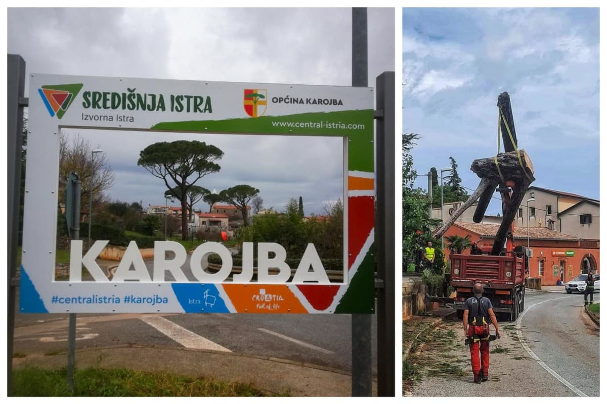 (FOTO) NEVRIJEME SRUŠILO SIMBOL KAROJBE Olujni vjetar iz tla iščupao ...