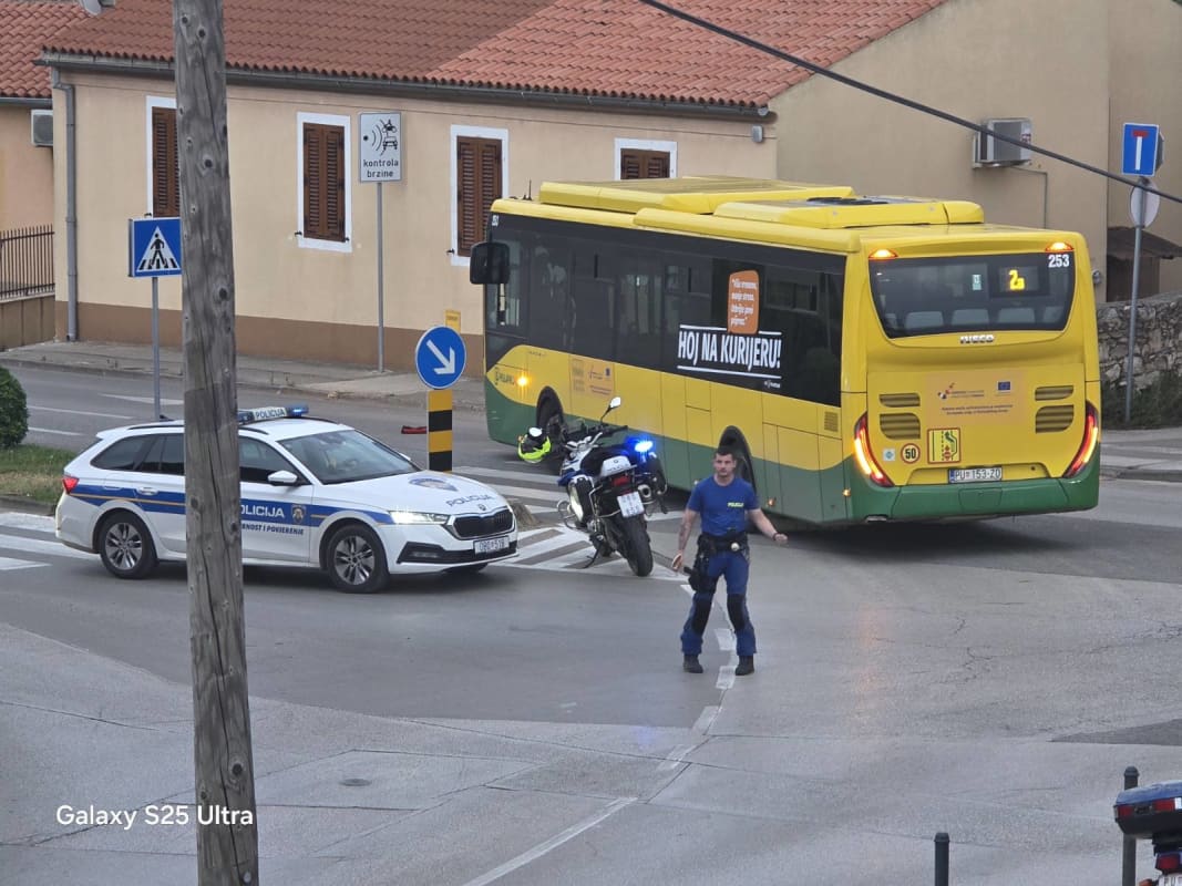 Preminula pješakinja na koju je naletio autobus na Verudi. Iz ...