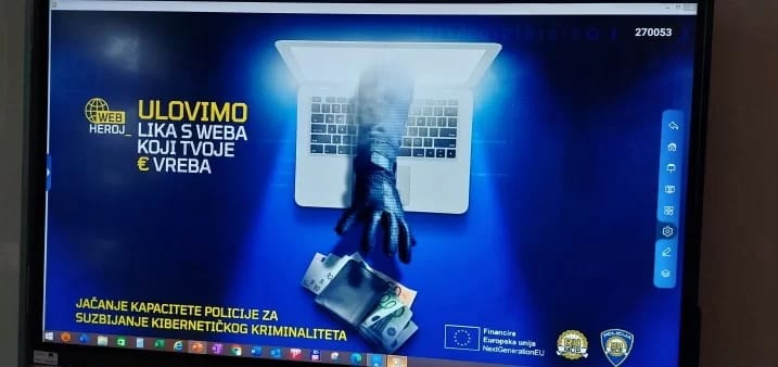 'ULOVI LIKA S WEBA KOJI TVOJE EURE VREBA' Policajci sutra u Puli uče o ...
