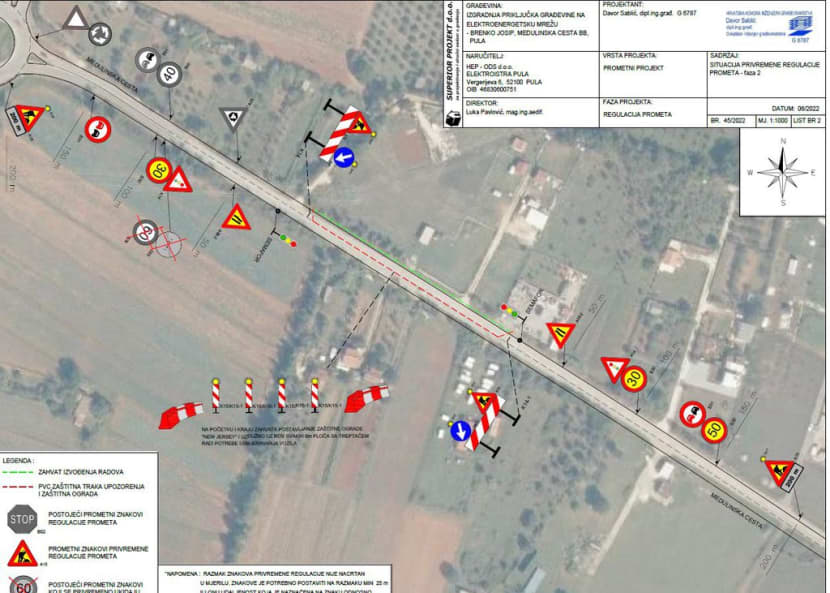 MEDULINSKA CESTA Zbog radova na snazi privremena regulacija prometa ...