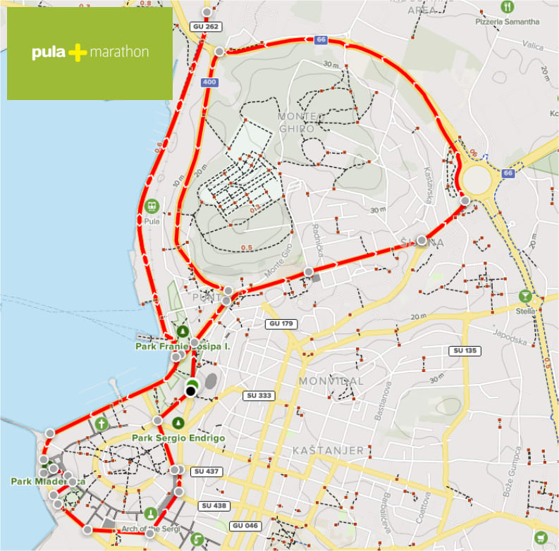 Posebna regulacija prometa za vrijeme sportske manifestacije 4. Pula ...