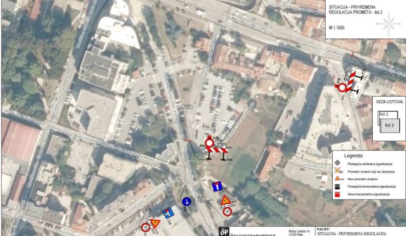 PULA: Trg Republike zatvoren za promet od ponoći do 4 ujutro - Istra24