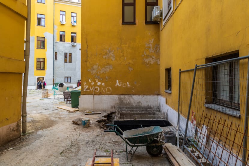 PROJEKT DRUŠTVENOG CENTRA PULA Zgrada "žute škole" dobiva tri lifta, a ...